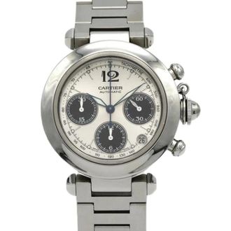 Cartier unisex, Pre-owned, Blanc, Taille: ONE Size Montre vintage doccasion