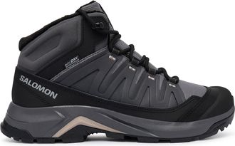 Salomon Trekkingschuhe Salomon X- Adventure Coldrush Wp W L45396500 Grau