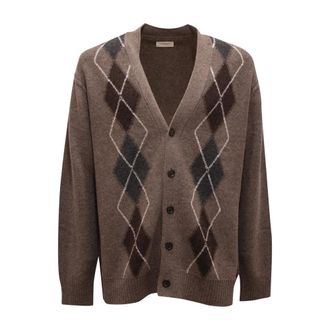 Paolo Pecora Herren, Strickwaren, Braun, 2XLGr&ouml;&szlig;e