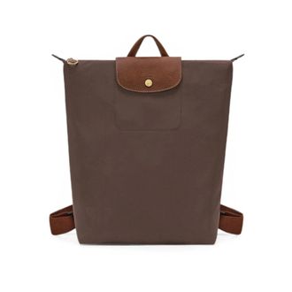 Longchamp Le Pliage Original Backpack - Femme - Sacs - Brun - Taille: ONE Size