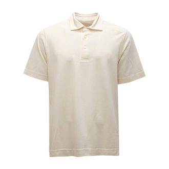 Circolo 1901 Homme, Tops, Beige, Taille: L Cn4713 Polo Piquet Merc