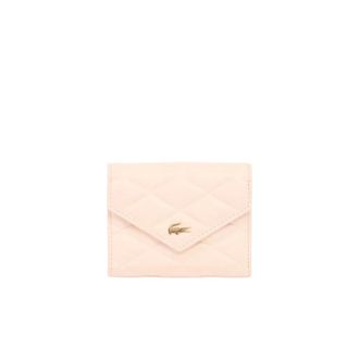 Lacoste Portefeuille Compact Mansia - Femme - Accessoires - Rose - Taille: ONE Size
