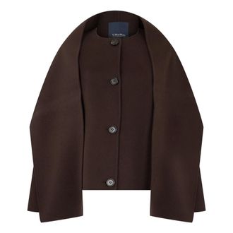 Max Mara Veste Smmkate - Femme - Vestes - Brun - Taille: 34 FR