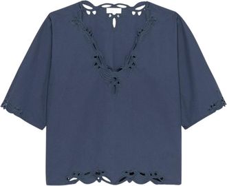 Alchemist Femme, Blouses et Chemises, Bleu, Taille: 46 FR Aila Top