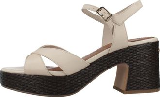 Tamaris Femme, Chaussures, Beige, Taille: 39 EU Sandalia Tac&oacute;n