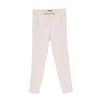 Fabiana Filippi Hosen mit Seitenstreifen und Kordelzug - - Trousers - Damen - Beige - XS