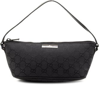 Gucci Hobo Bags - GG Canvas Boat - Gr. unisize - in Schwarz - f&uuml;r Damen