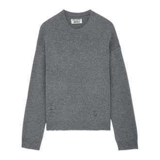 Zadig&Voltaire Pulls &agrave; col rond - Homme - Pulls - Gris - Taille: XL