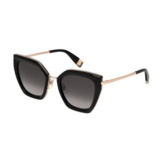Furla Femme, Accessoires, Noir, Taille: 52 MM Lunettes de soleil carr&eacute;es