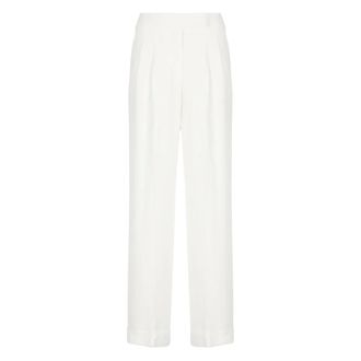 PESERICO Damen, Hosen, Weiß, LGröße