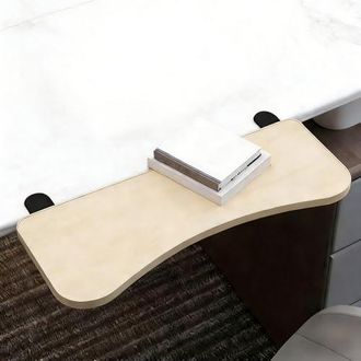 Generic Rallonge Bureau Plateau Clavier &agrave; Pince Support r&eacute;glable Installation Facile Gain de Place Support de coude Pliable &agrave; 90&deg; Id&eacute;al for Le Bureau, Le Gami