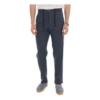 Kiton Jogger Hosen - - Trousers - Herren - Blau - W36