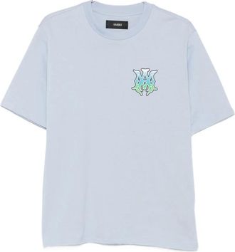 Amiri Homme, Tops, Bleu, Taille: XL Script Tee