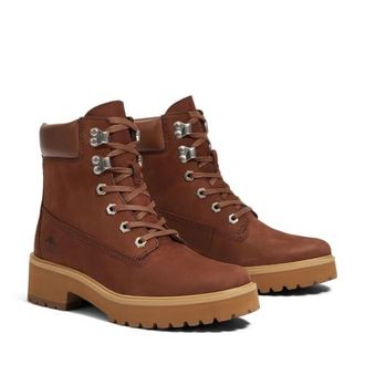Timberland Carnaby Cool Bottes style Chelsea pour femme, marron, 37 EU Largeur