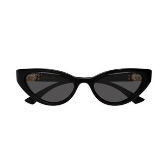 Gucci Cat Eye Sonnenbrille - - Accessories - Damen - Schwarzk - 52 MM
