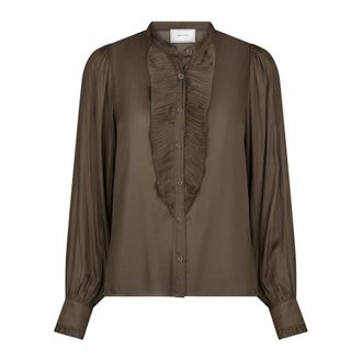 Neo Noir Femme, Blouses et Chemises, Brun, Taille: 38 FR Blouses
