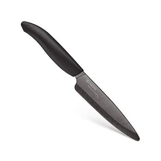 Kyocera Gem&uuml;semesser/Obstmesser Ergonomic Style - Black Blade, 11 cm (H.Nr. FK-110BK-BK)
