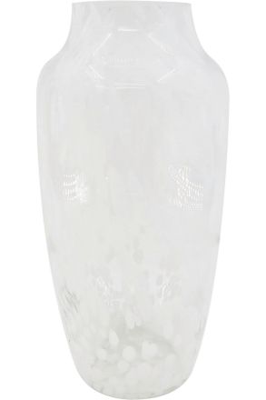 Ambia Home Vase, Klar, Glas, bauchig, 35 cm, mundgeblasen, zum Stellen, auch f&uuml;r frische Blumen geeignet, Dekoration, Vasen, Glasvasen