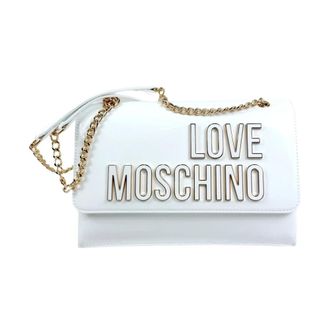 Love Moschino Femme, Sacs, Blanc, Taille: ONE Size Sac bandouli&egrave;re
