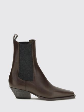 Brunello Cucinelli Bottes Femme couleur Marron