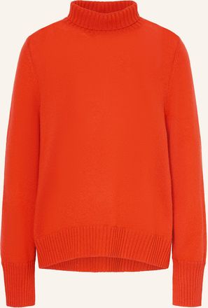 Allude Allude Rollkragenpullover Aus Cashmere rot