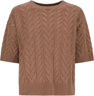 Max Mara Femme, Pulls, Brun, Taille: 38 FR Dominus