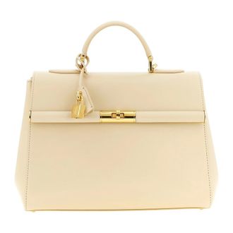 Dolce & Gabbana Femme, Sacs, Blanc, Taille: ONE Size Sac &agrave; main Marlene