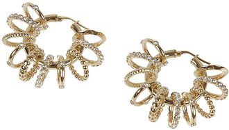 Amina Muaddi Ohrringe - Bijoux Golden - Gr. unisize - in Gold - f&uuml;r Damen