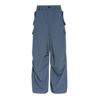 Marni Woll-Cargo-Hose mit Symbol - - Trousers - Herren - Grau - M