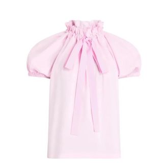 Patou Femme, Blouses et Chemises, Rose, Taille: 38 FR Hauts sans manches