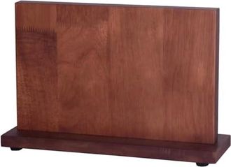 Generic Bloc &Agrave; Couteaux Magn&eacute;tique Bois Bambou, Porte-couteaux Double Face Sans, Support De for Cuisine Rangement Et Affichage Des(B)