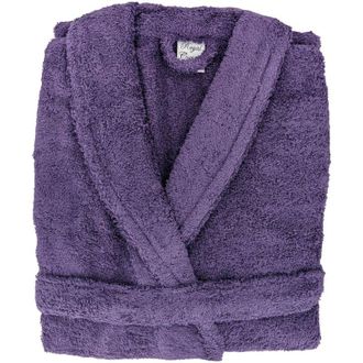 Linnea Linnea - Peignoir coton royal cresent col ch&acirc;le m