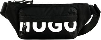 HUGO BOSS Shaun Bumbag, Ceinture_Bag_Man Homme, Black, Taille Unique