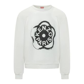 Kenzo Boke Flower Sweatshirt - - Sweatshirts & Hoodies - Herren - Wei&szlig; - L