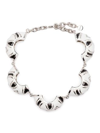 Jacquemus collier The Zebra - Argent