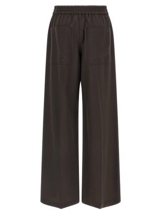 Brunello Cucinelli Cool Wool Trousers - Charcoal