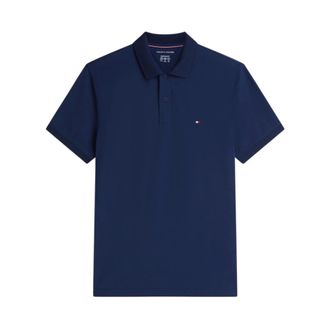 Tommy Hilfiger Homme, Tops, Bleu, Taille: XL Polo Performance Piqu&eacute;