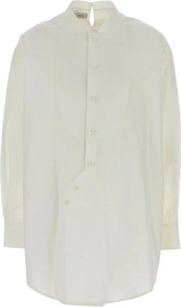 Carven Femme, Blouses et Chemises, Blanc, Taille: 32 FR Tuxedo Shirt