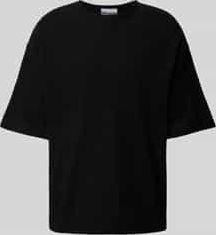 Review T-Shirt mit Strukturmuster