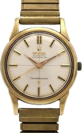Omega Montre vintage Pre-owned - Homme - Pre-owned - Blanc - Taille: ONE Size