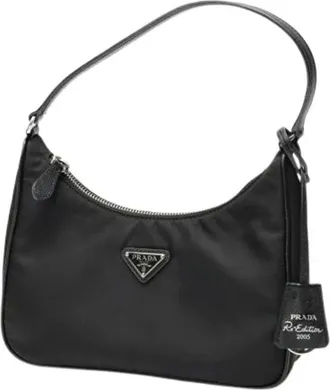 Prada Sac bandouli&egrave;re vintage Pre-owned - Femme - Pre-owned - Noir - Taille: ONE Size