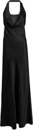 Helmut Lang Robe longue sans manches en soie