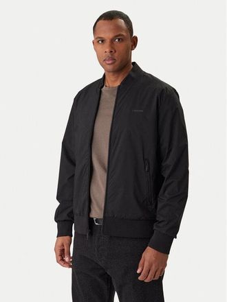 Calvin Klein Bomberjacke Ls Matte LV040FM512 Schwarz Regular Fit
