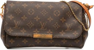 Louis Vuitton Hobo Bags - Monogram Favorite MM - Gr. unisize - in Braun - f&uuml;r Damen