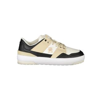 Tommy Hilfiger White Leather Sneaker - - Shoes - Damen - Mehrfarbig - 41 EU
