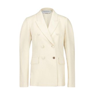 Gabriela Hearst Sedna Seiden-Tweed-Blazer - - Jackets - Damen - Beige - XS