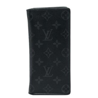 Louis Vuitton Portefeuille Long Vintage doccasion (Pliable) - Homme - Pre-owned - Noir - Taille: ONE Size