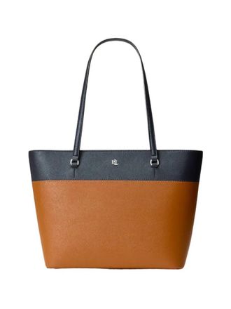 Lauren Ralph Lauren Shopper & Totes - Karly Shopper Medium Tote - Gr. unisize - in Braun - f&uuml;r Damen