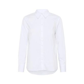 Part Two Klassisches wei&szlig;es Hemd mit Kragen - - Blouses & Shirts - Damen - Wei&szlig; - L