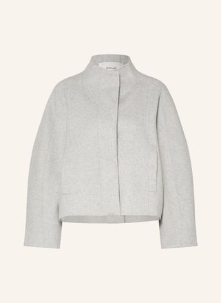 OPUS Kastenjacke Hatura grau